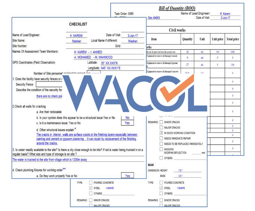 Engineering Assessment and GAP Analysis – WACOL